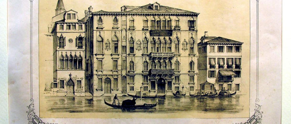Ca' Giustinian, sede de "La Biennale di Venezia" - Casa Petrarca